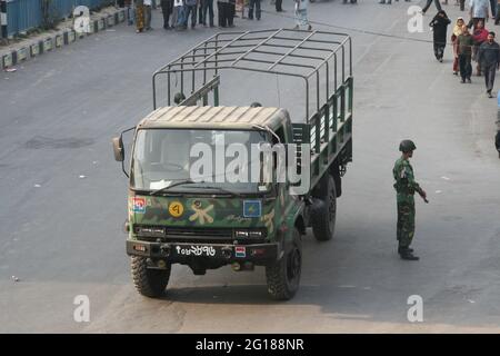 A mutiny by Bangladesh Rifles, BDR, soldiers broke out in their ...