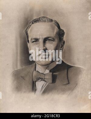 WINSTON CHURCHILL WW2 Vintage poster of Prime Minister Winston ...