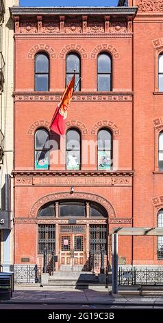 Ottendorfer Branch - NY Public Library - 135 Second Avenue Stock Photo ...
