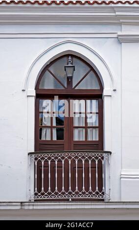 Door grid on facade, Sao Joao del Rei, Minas Gerais, Brazil Stock Photo ...