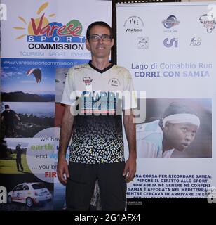 Ternate, Italy. 06th June, 2021. Ternate VA, Italy Run with Samia 2021 ...