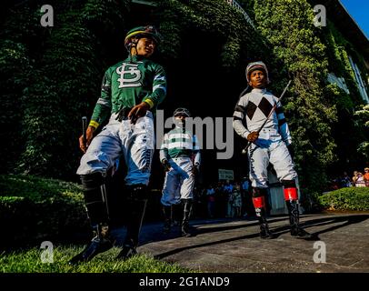 Elmont, NY, USA. 23rd Sep, 2019. June 5, 2021: Bryson Cox, son of ...