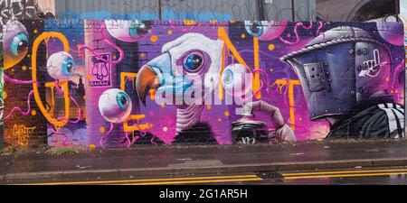 Digbeth street art Stock Photo - Alamy