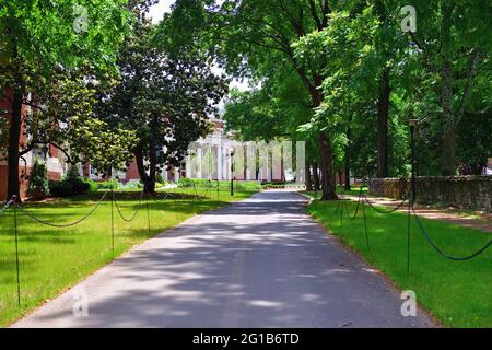 Nashville, Tennessee, USA. Academic buildings along Magnolia Circle on ...