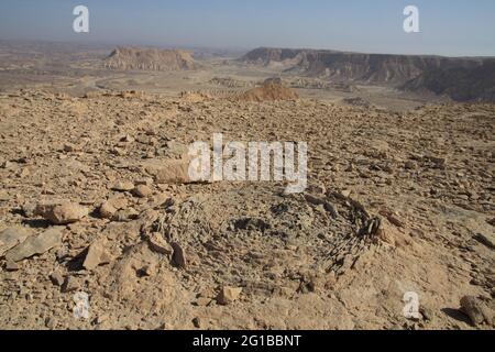 Base of a Limestone Nodule, it's circling lines show how it evolved ...