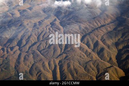 Spectacular drone shot of high resolution high mountain landscapes from ...