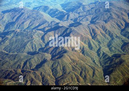 Spectacular drone shot of high resolution high mountain landscapes from ...