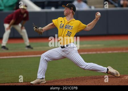 Southern Miss pitcher Ryan Och (30) during an NCAA baseball game on ...