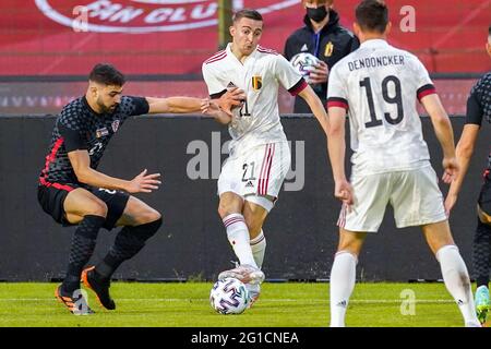 06-06-2021: Voetbal: Belgie v Kroatie: Brussel BRUSSEL, BELGIUM - JUNE ...