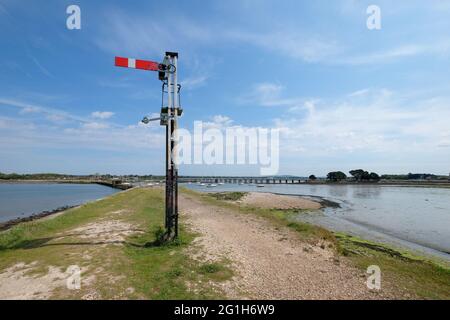 Hayling Island Billy Trail, a footpath and cycle path on a former ...