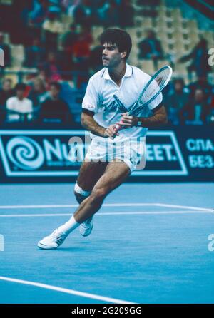 American tennis player Tim Mayotte, 1980s Stock Photo - Alamy