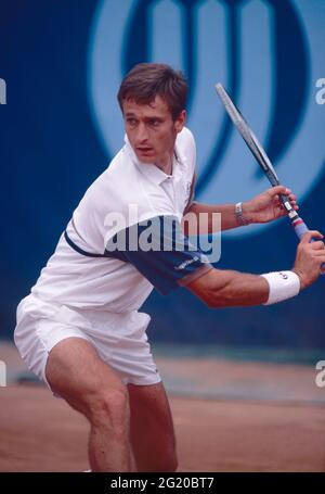 Spanish tennis player Carlos Costa, Marlboro Chaps 1993 Stock Photo - Alamy