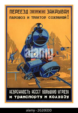 1930s Soviet propaganda poster. 1931 poster by the Russian artist ...