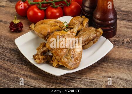 Rabbit stew in sweet and spicy sauce Stock Photo - Alamy