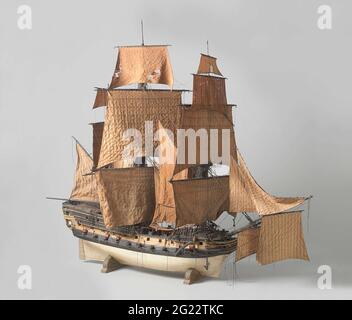 This frigate represents naval architecture and maritime history ...