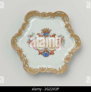 Pattipan from the 'Swellengrebel service' with a double crowned ...