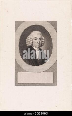 Portrait of Professor Adriaan Kluit Stock Photo - Alamy