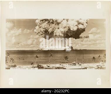 Atomic Bomb Test during Operation Crossroads, Army-Navy Task Force One ...