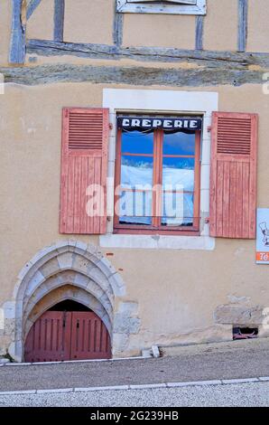 Details of features in the small market town of Montmorillon in the ...