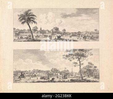Two representations on a plate. Above: in the foreground right Orestes ...