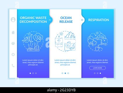 Carbon footprint infographic. CO2 ecological footprint scheme ...