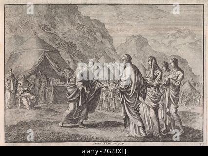 Jetro, Moses' father-in-law, visits him in the desert and advises him ...