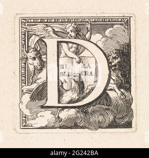 Letter G. The letter and the initial g with an angel in the background ...