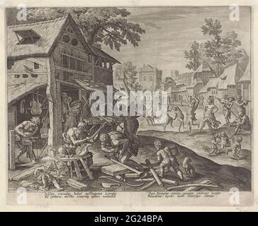 Jubal and his family make musical instruments; History of the first ...