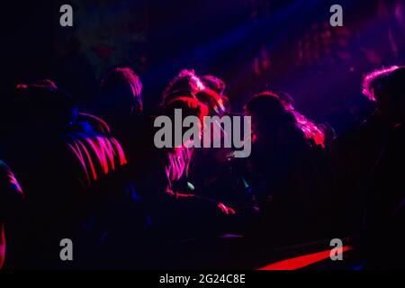 People dancing at the Rocket Club, Holloway Road. The club's Saturday ...