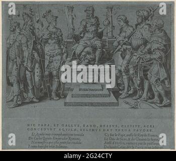 Victories of Charles V, German Emperor, in the war against France ...