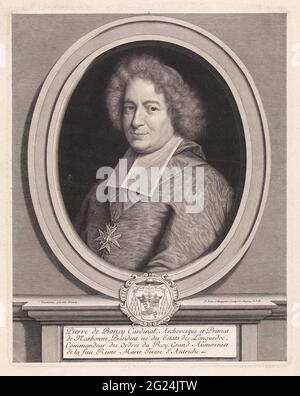 Portrait of Cardinal Pierre de Bonzi; Effigies Cardinalium Nunc ...