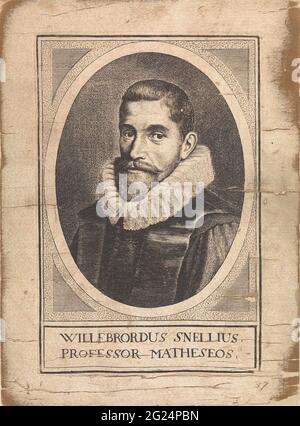 Portrait of Willebrordus Snellius Stock Photo - Alamy