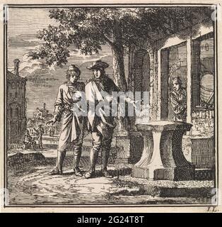 Two men with an anvil; The image Stock Photo - Alamy