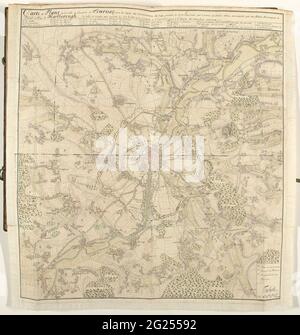 Siege van Doornik, 1709; Tournai with DESELVS CITADEL BESTERDENED THE 7 ...