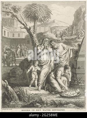 As a baby, Moses was placed in a basket and set adrift amid the reeds ...