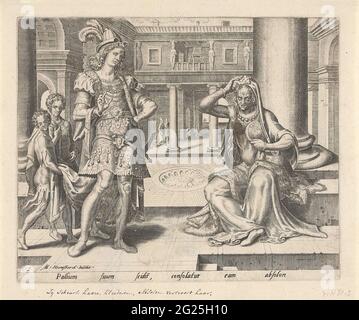 Absalom appeals to the jamming Tamar; History of Tamar and Amnon. Tamar ...