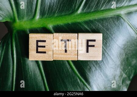 ETF exchange-traded fund, global investment, trust fund - financial ...