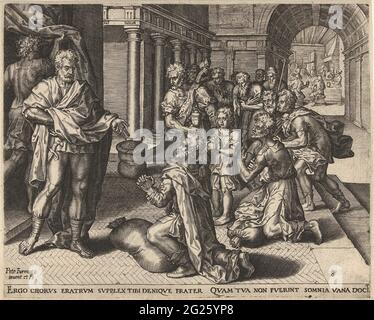 Joseph accuses Benjamin of theft; History of Joseph. Jozef's brothers ...