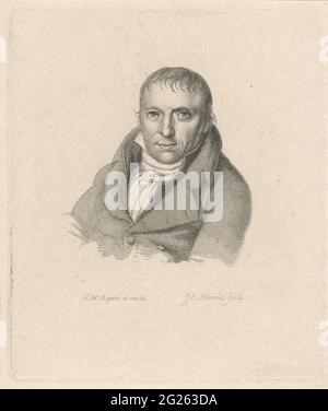 Portrait of Johannes Kinker Stock Photo - Alamy