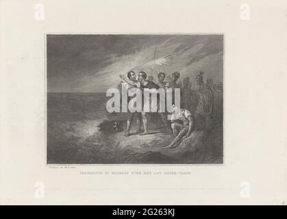 Roman Germanician is mapping about the loss of his fleet, 17 ...