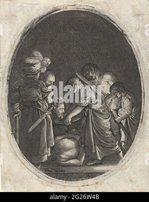 Salome and De Beul with the head of John the Baptist, Giuseppe Caletti ...