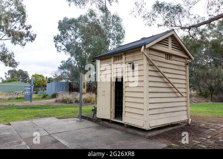 The Police Lockup behind the Police Station, near the site of Ned Kelly ...