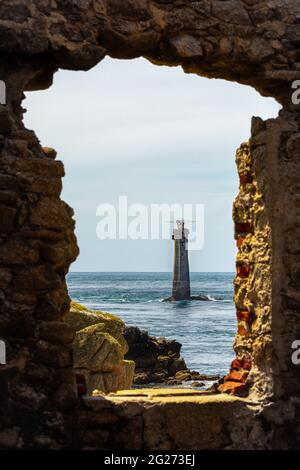 Brittany coast isle Ouessant Stock Photo - Alamy