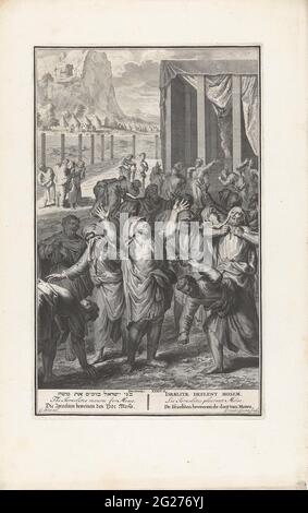 Mourning complaint of the Israelites. The Israelites mourn the death of ...