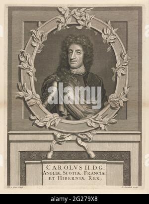 Portrait of Karel I of England. Karel I Stuart, king of England and ...