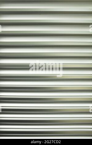 Aluminum silver stripe pattern background with perspective Stock Photo ...
