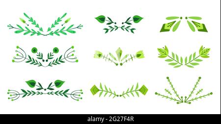 Flourish botanical divider with tulip flower line art golden decor ...