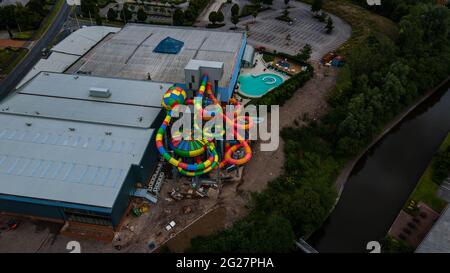 Water World Waterworld Stoke on Trent Brand new slides For this faous ...