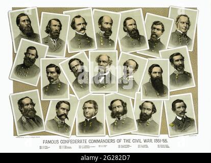 Portrait of Leonidas Polk, Confederate Army General in the American ...