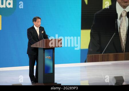 KYIV, UKRAINE - JUNE 9, 2021 - Ambassador Extraordinary and ...
